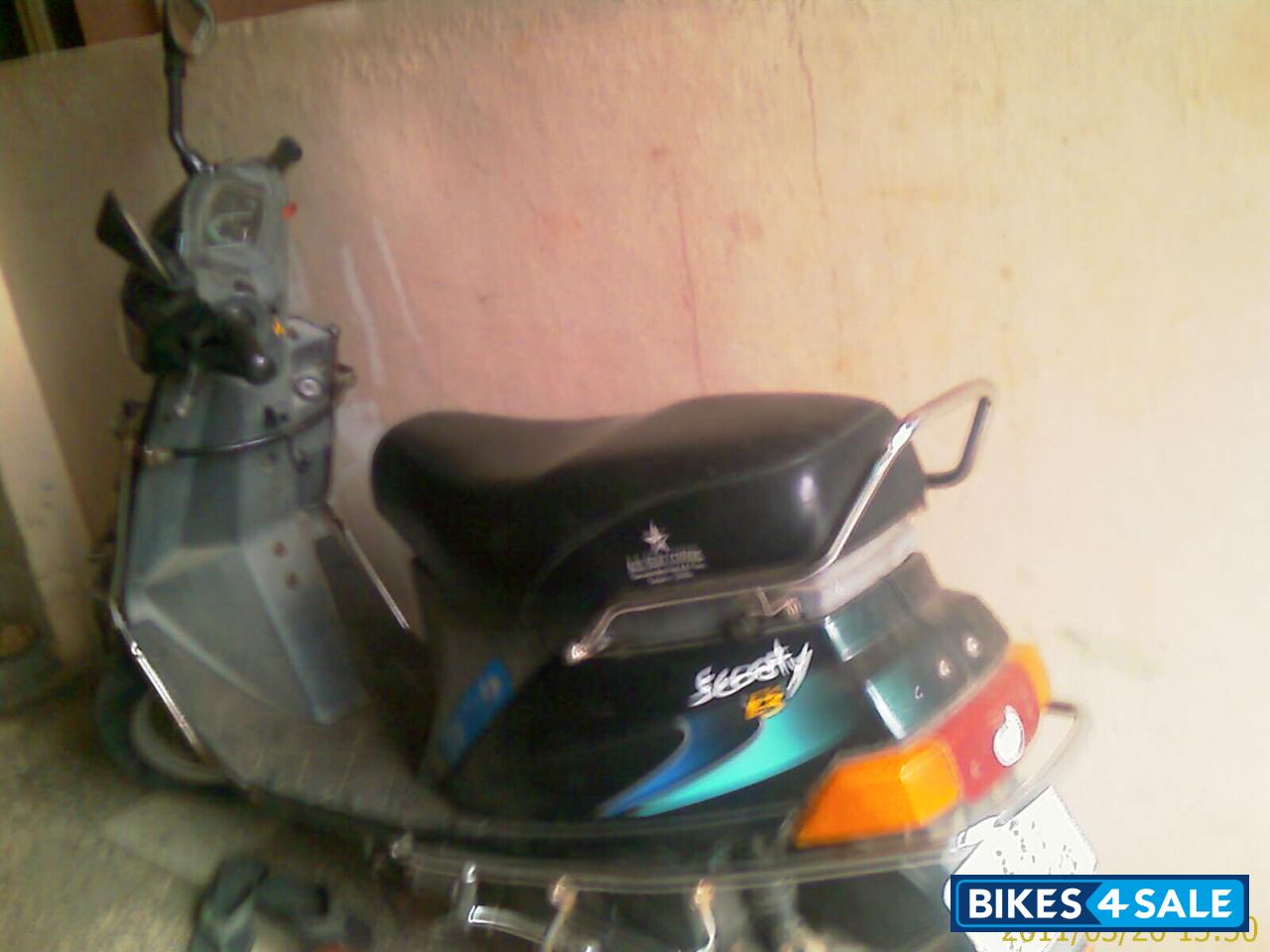 Used 2002 model TVS Scooty ES for sale in Bangalore. ID 48352. Green ...
