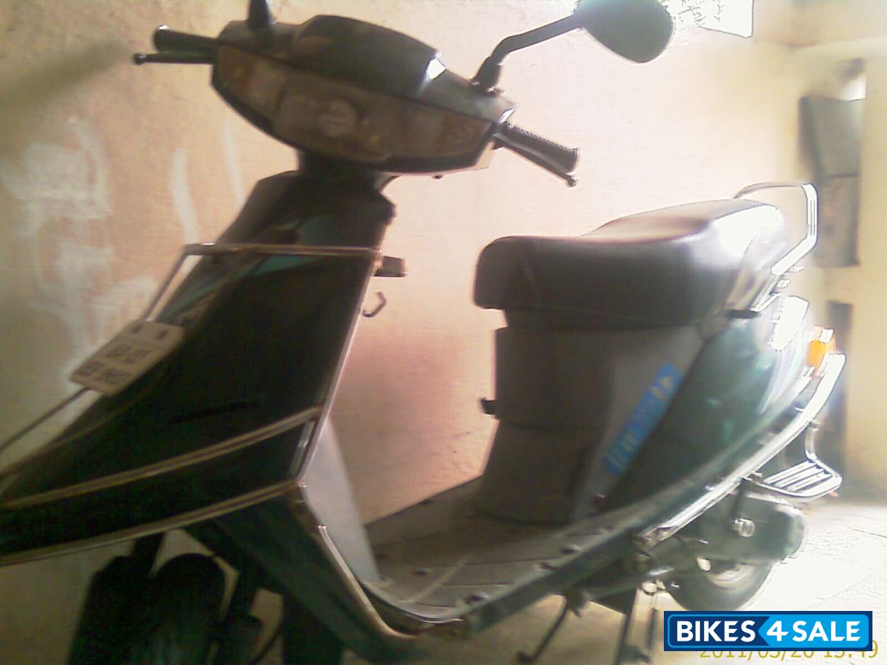 Used 2002 model TVS Scooty ES for sale in Bangalore. ID 48352. Green ...