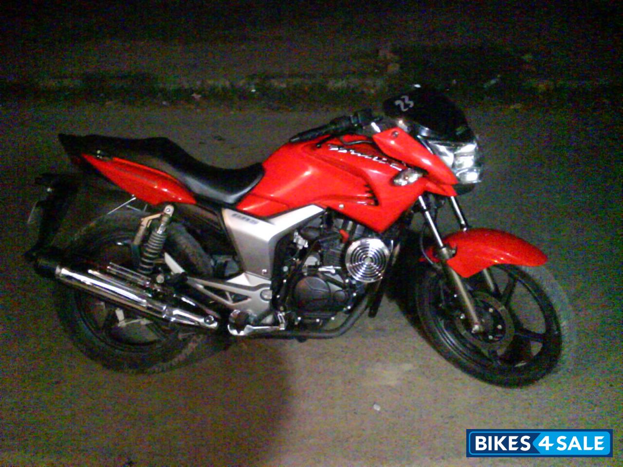 Used 2008 model Hero Hunk for sale in Patiala. ID 50077. Red colour - Bikes4Sale