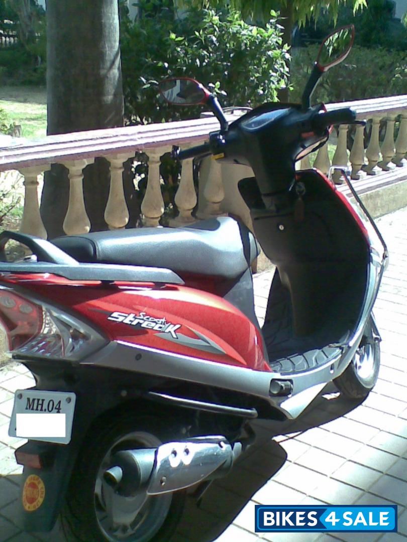 Used 2009 model TVS Scooty Streak for sale in Thane. ID 51583. Red ...
