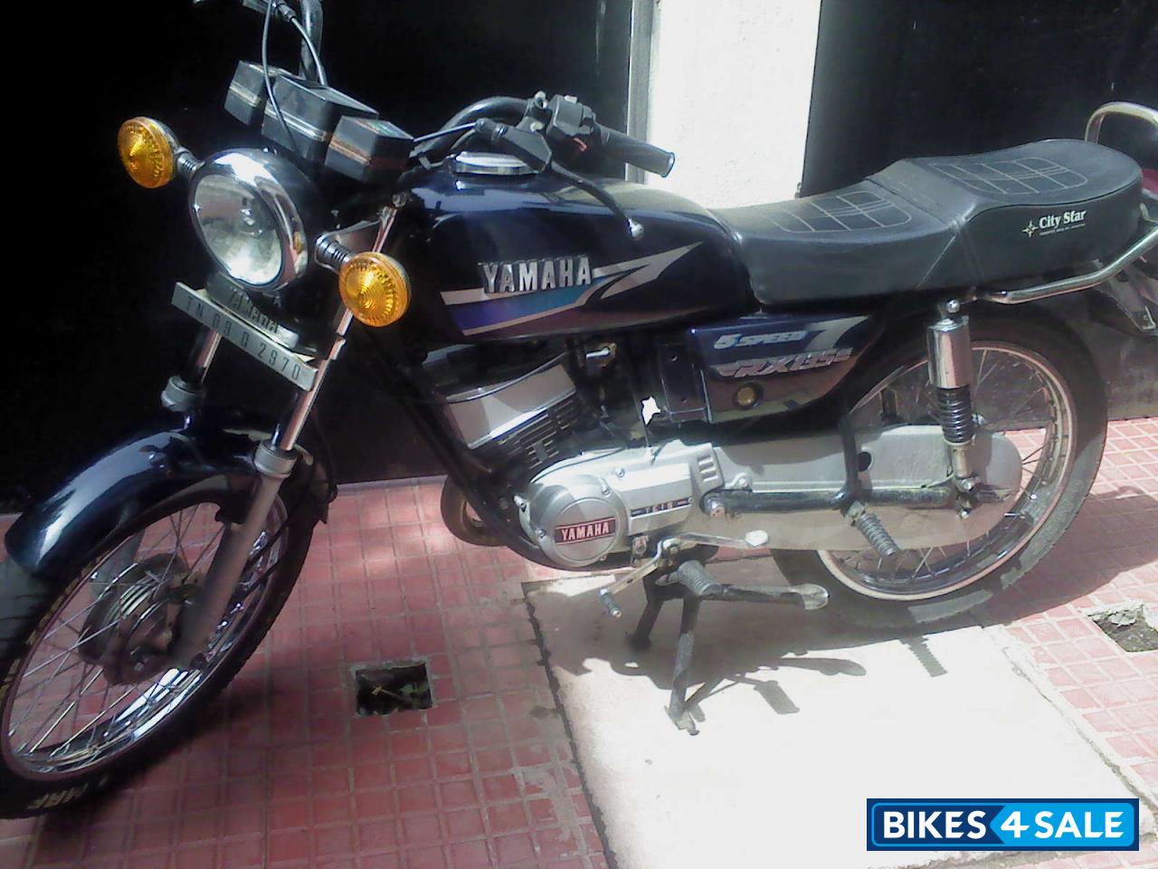 Used 2000 model Yamaha RX 135 for sale in Chennai. ID 54473. Bluish Black colour - Bikes4Sale