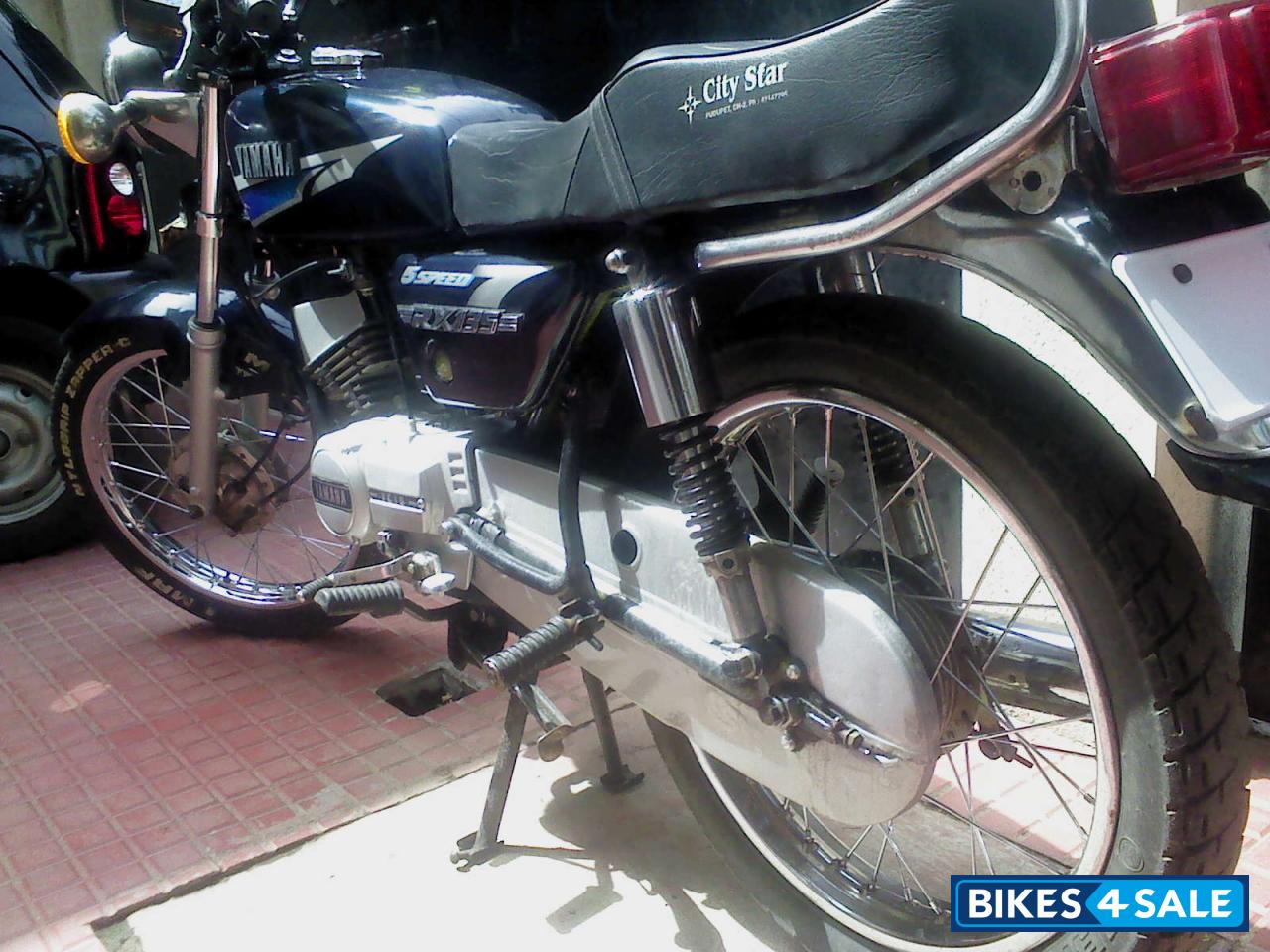 Used 2000 model Yamaha RX 135 for sale in Chennai. ID 54473. Bluish Black colour - Bikes4Sale