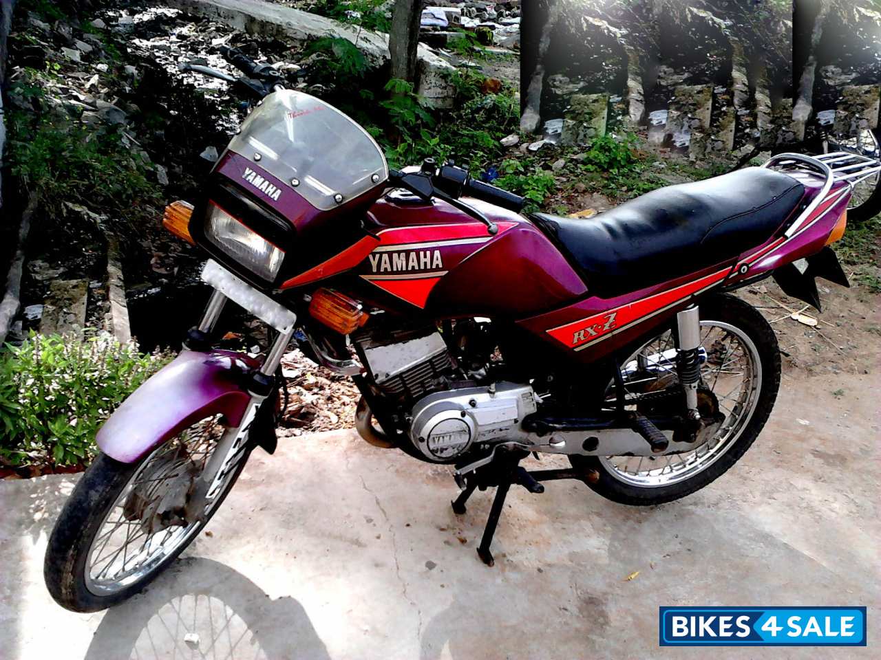 Used 1999 model Yamaha RXZ for sale in Guntur. ID 58849. Maroon colour ...