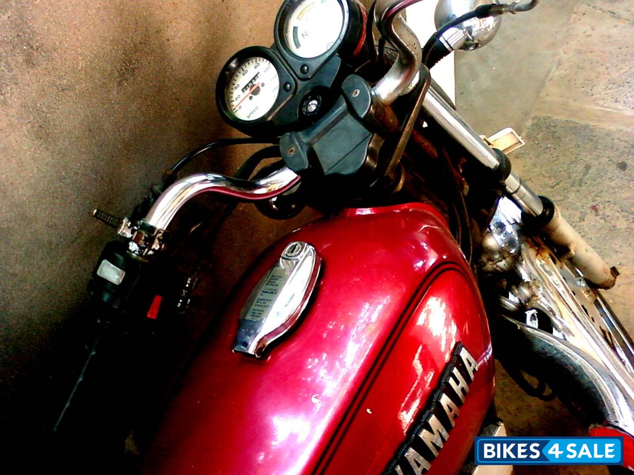 Used 2004 model Yamaha RX 135 for sale in Guntur. ID 63755. Red colour - Bikes4Sale