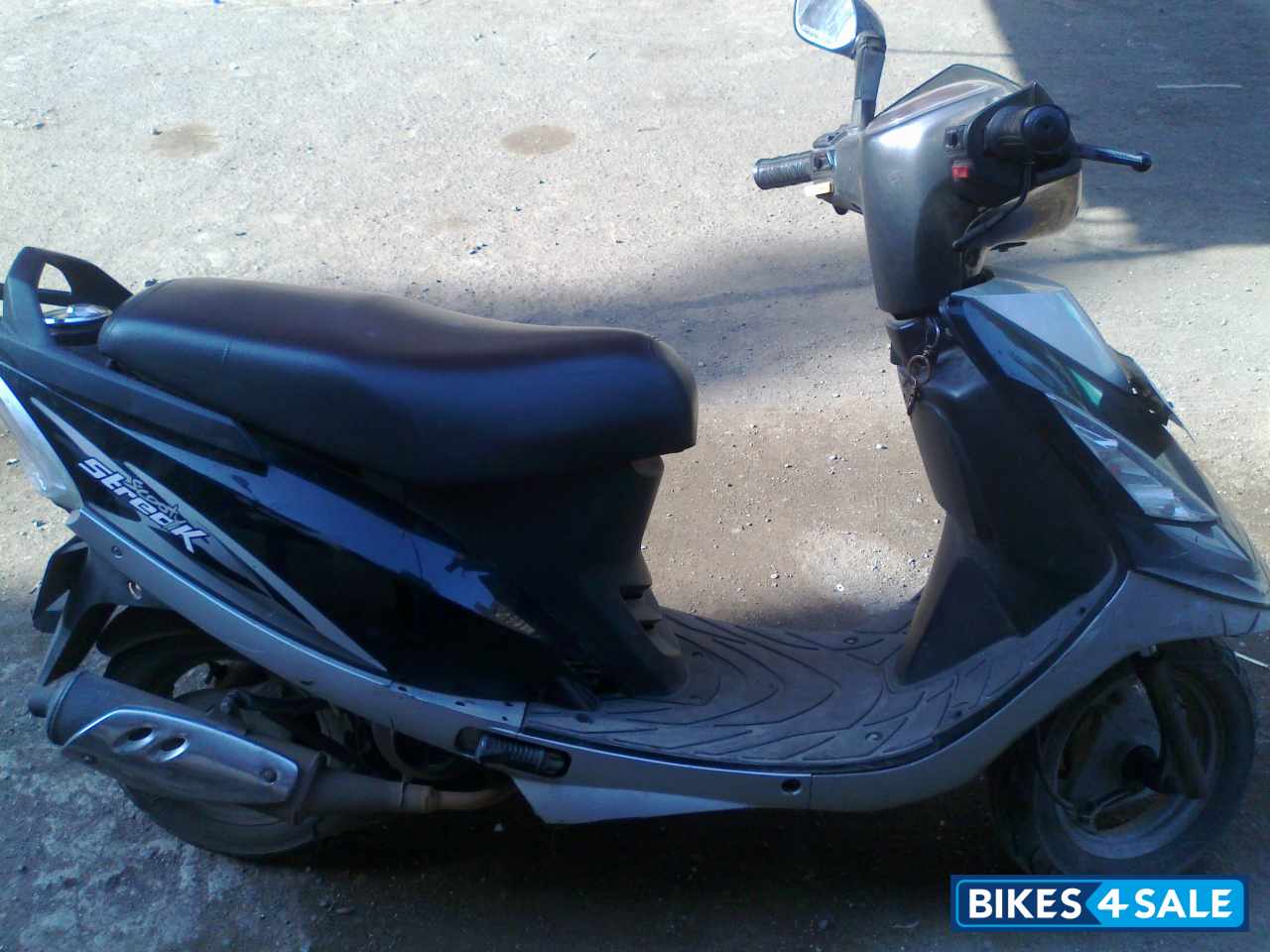 Used 2009 model TVS Scooty Streak for sale in Mumbai. ID 64128. Black ...