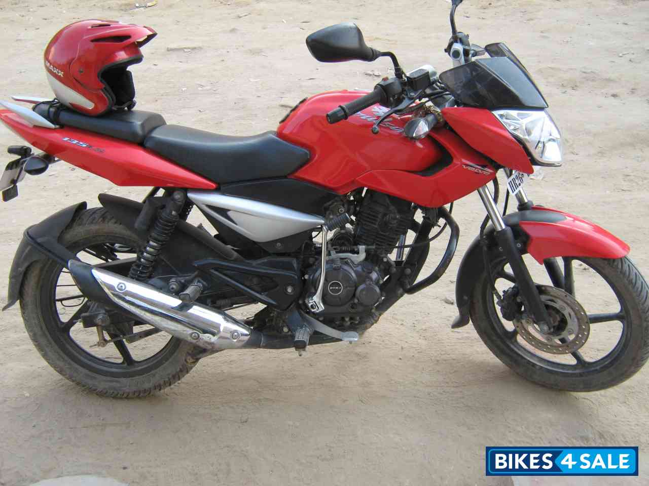 Used 2011 model Bajaj Pulsar 135LS for sale in Gurgaon. ID 72623. Red ...