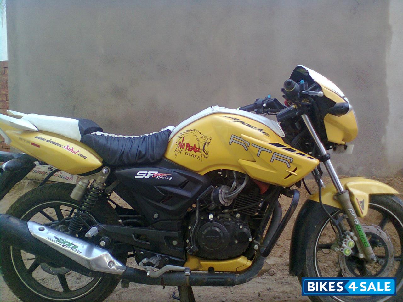 Apache Rtr 180 Yellow