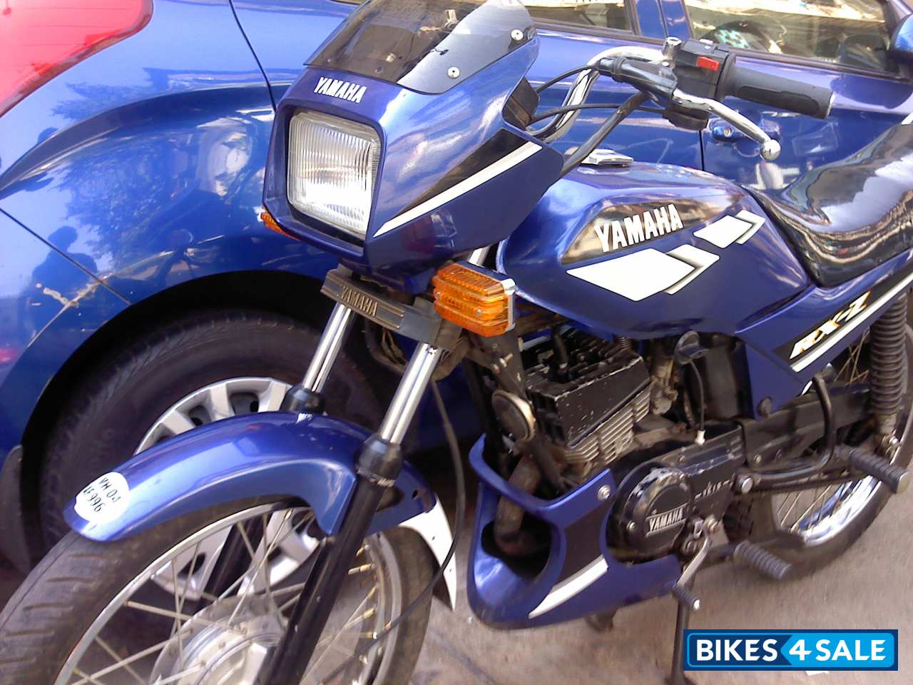 Used 1998 model Yamaha RXZ for sale in Panaji. ID 79111. Blue colour - Bikes4Sale