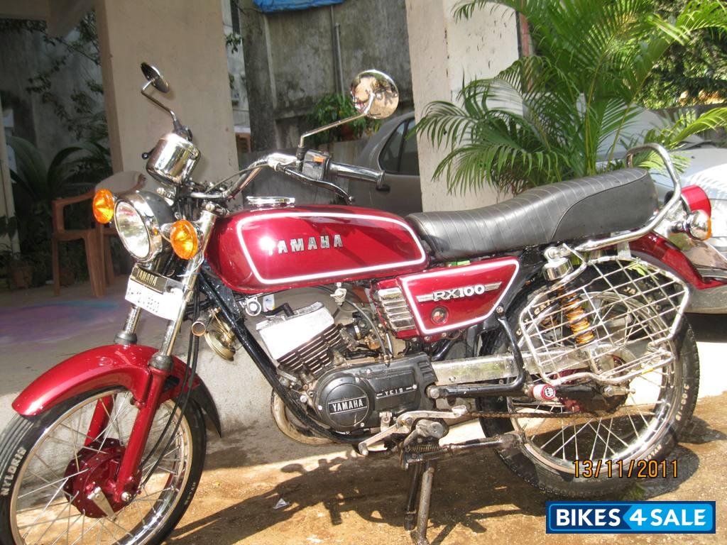 Used 1994 model Yamaha RX 100 for sale in Mumbai. ID 79718. Maroon ...