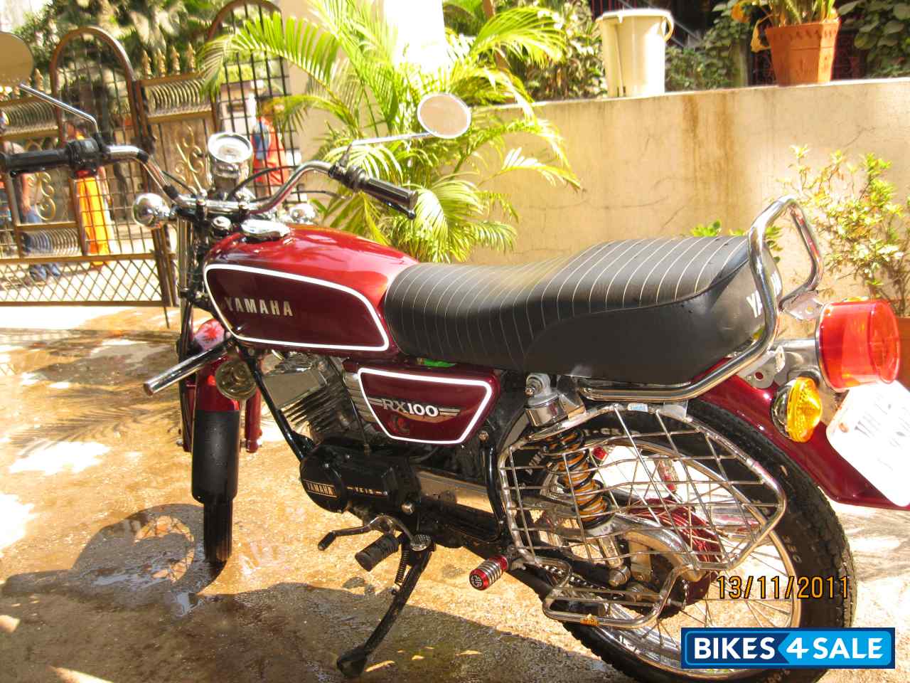 Used 1994 model Yamaha RX 100 for sale in Mumbai. ID 79718. Maroon ...