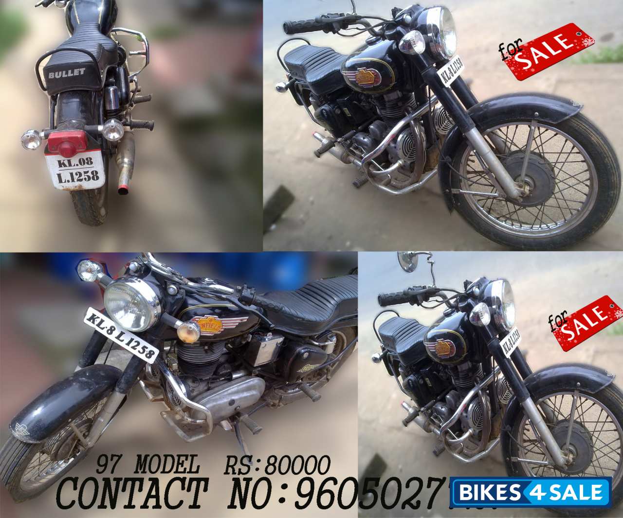 Used 2003 model Royal Enfield Lightning 535 for sale in Ernakulam. ID ...