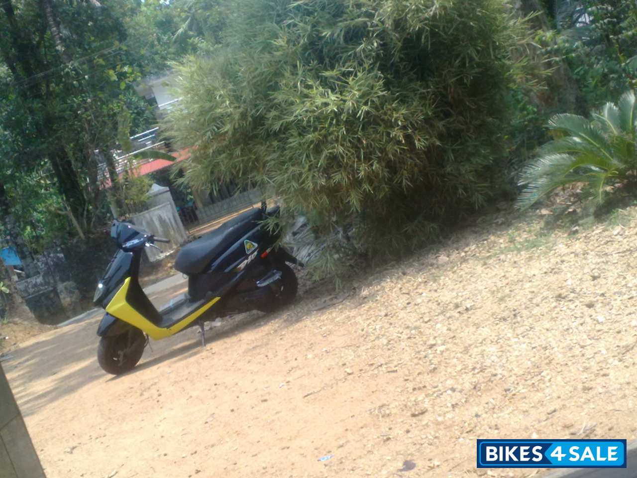 Yellow Honda Dio Modified In Kerala