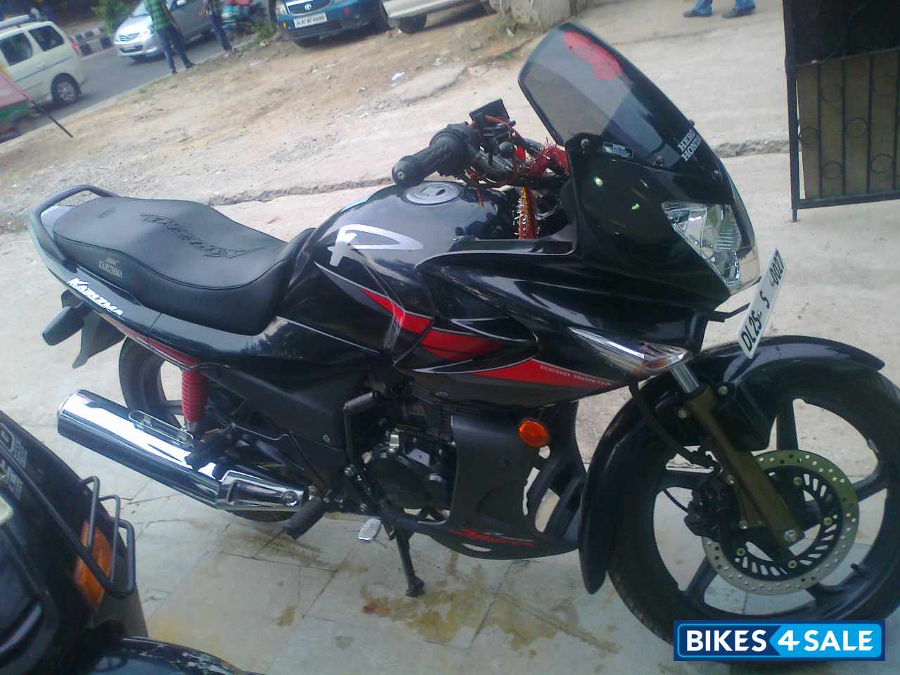 Used 2011 model Hero Karizma R for sale in New Delhi. ID 87557. Black colour - Bikes4Sale