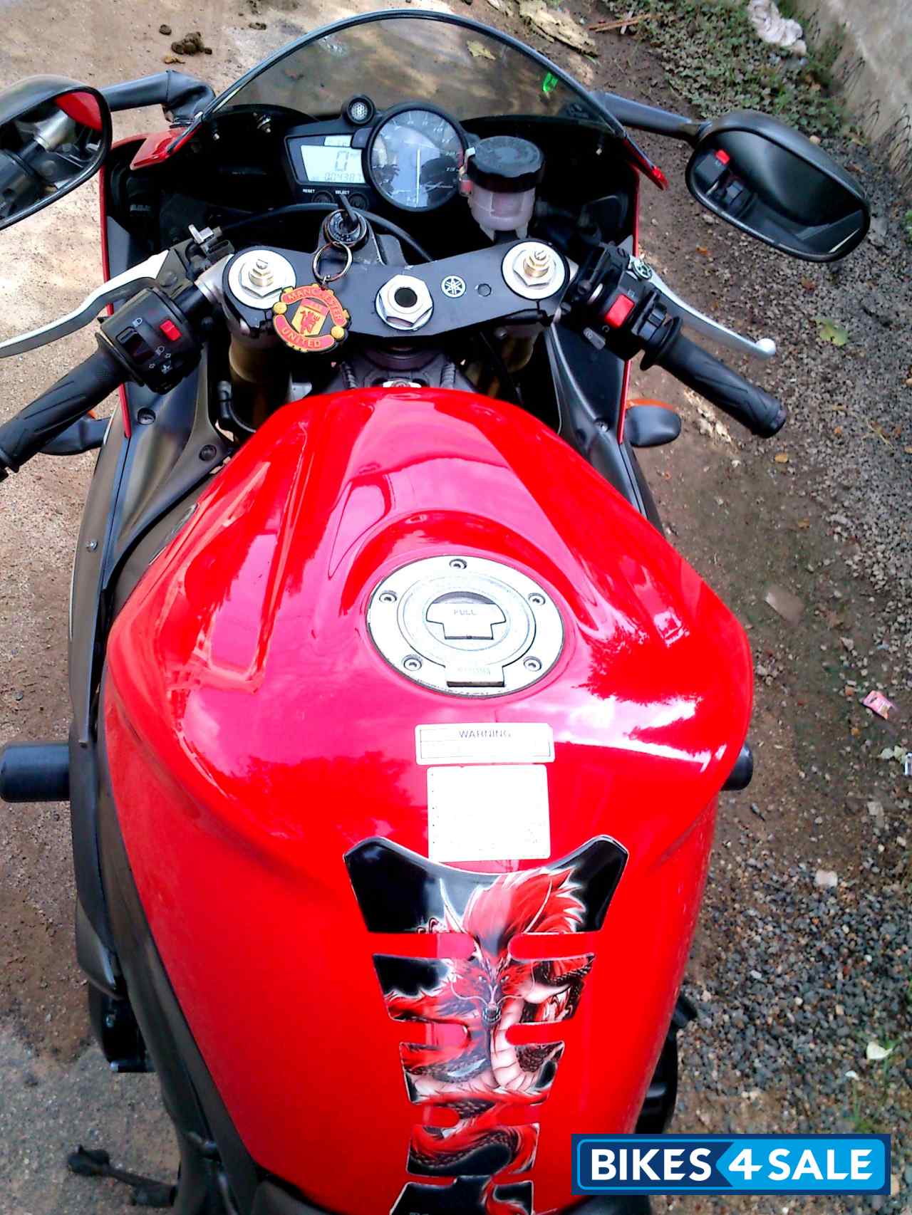 Used 2008 model Yamaha YZF R1 for sale in Vadodara. ID 93433. Red ...