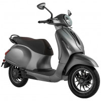 Bajaj Chetak Premium 2023 Edition Scooter Picture Gallery. Matte ...