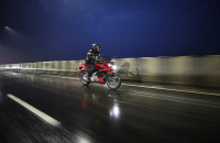 Bajaj Pulsar F250 Motorcycle Picture Gallery. Racing Red - Bikes4Sale