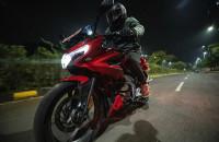 Bajaj Pulsar F250 Motorcycle Picture Gallery. Racing Red - Bikes4Sale