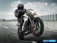 Bajaj Pulsar NS200 Motorcycle Picture Gallery. High stiffness and low ...