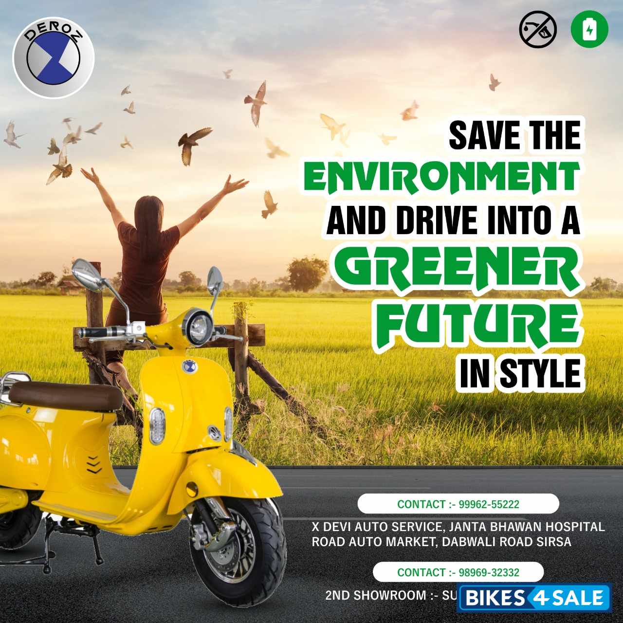 Deroz Retro Man price, specs, mileage, colours, photos and reviews ...