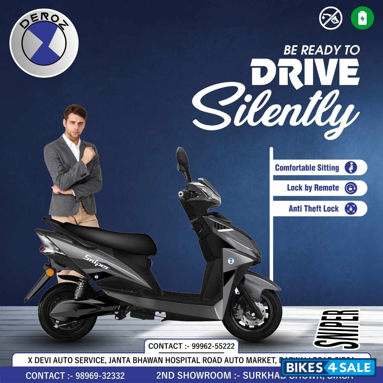 Deroz Sniper price, specs, mileage, colours, photos and reviews ...