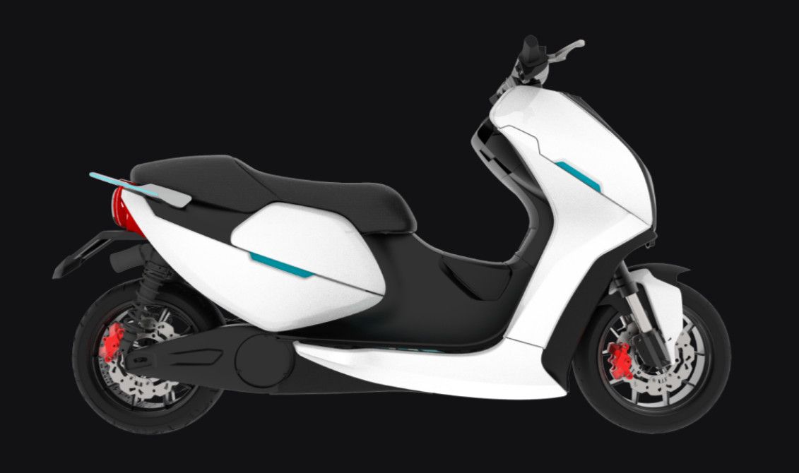 White. Everve EF1 Scooter Picture Gallery - Bikes4Sale