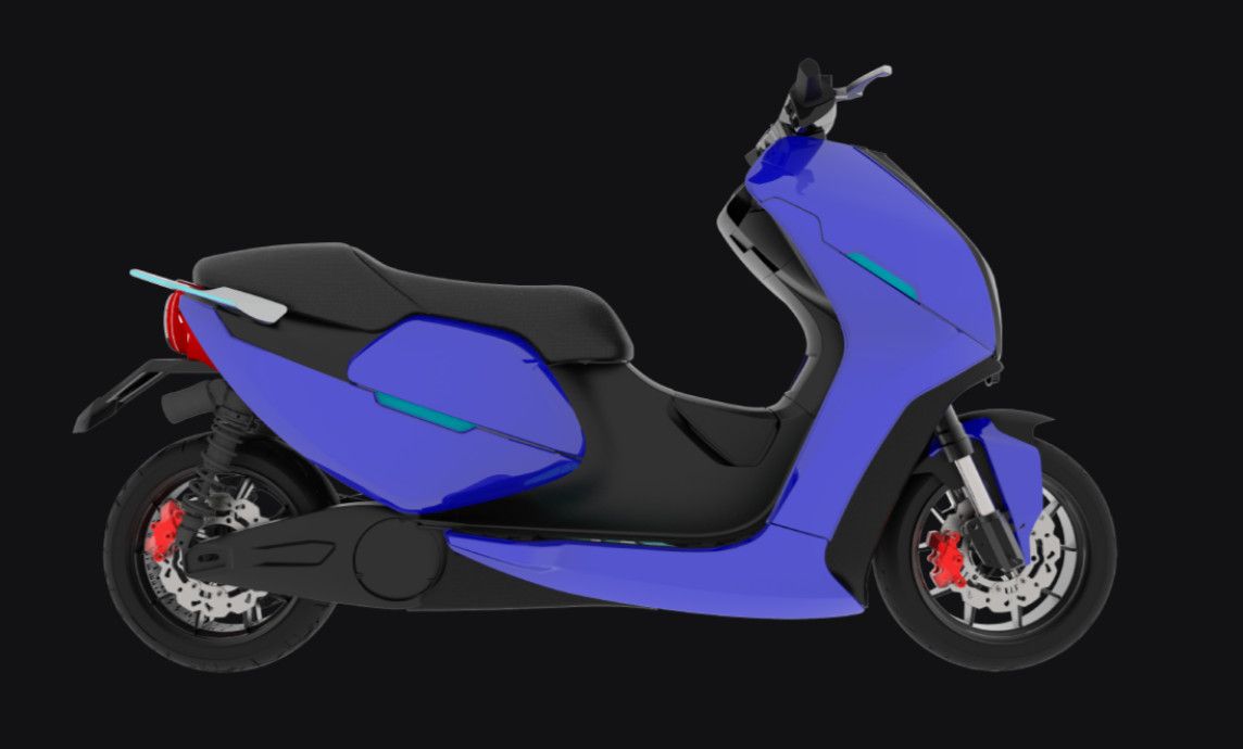 Misano blue. Everve EF1 Scooter Picture Gallery - Bikes4Sale