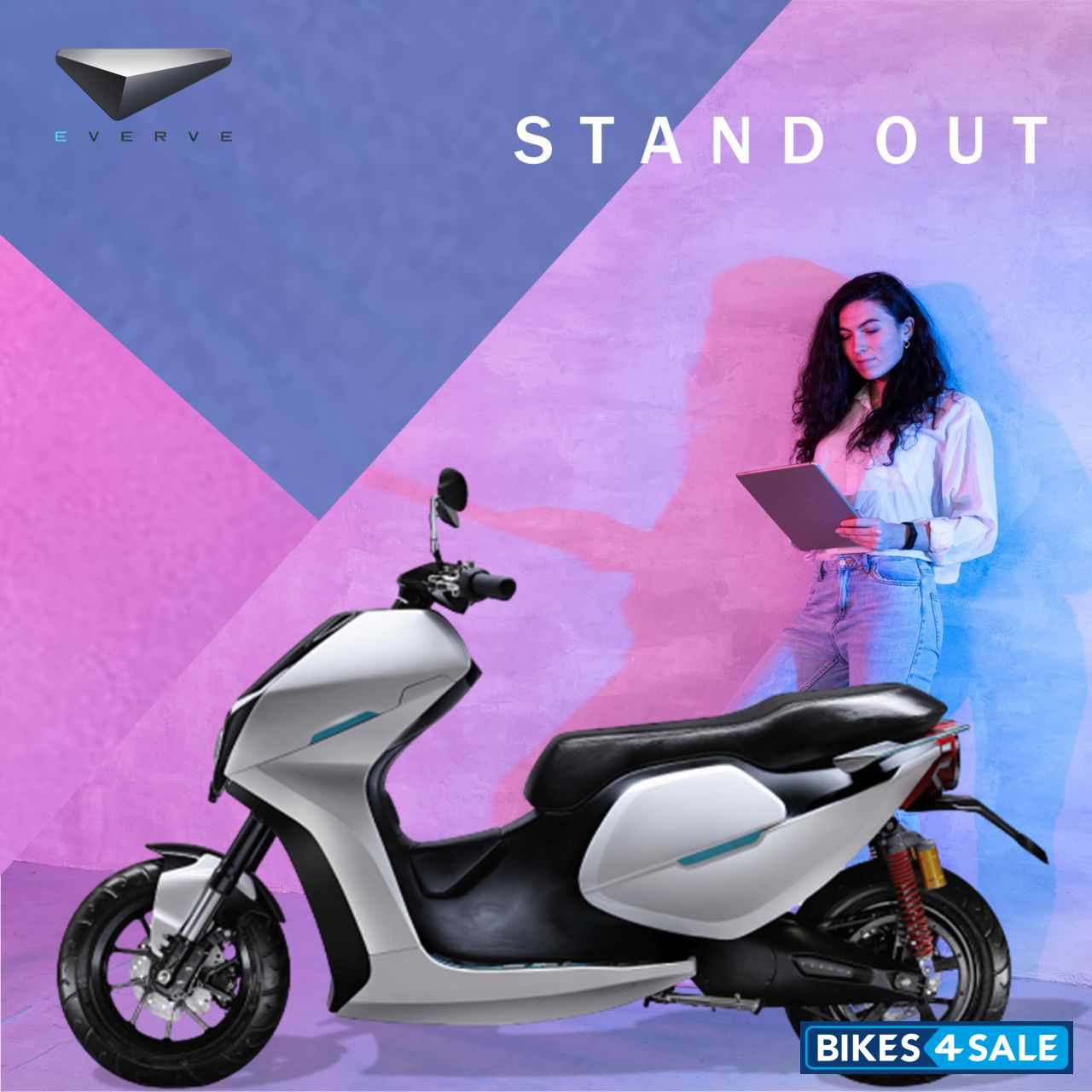 Photo 6. Everve EF1 Scooter Picture Gallery - Bikes4Sale