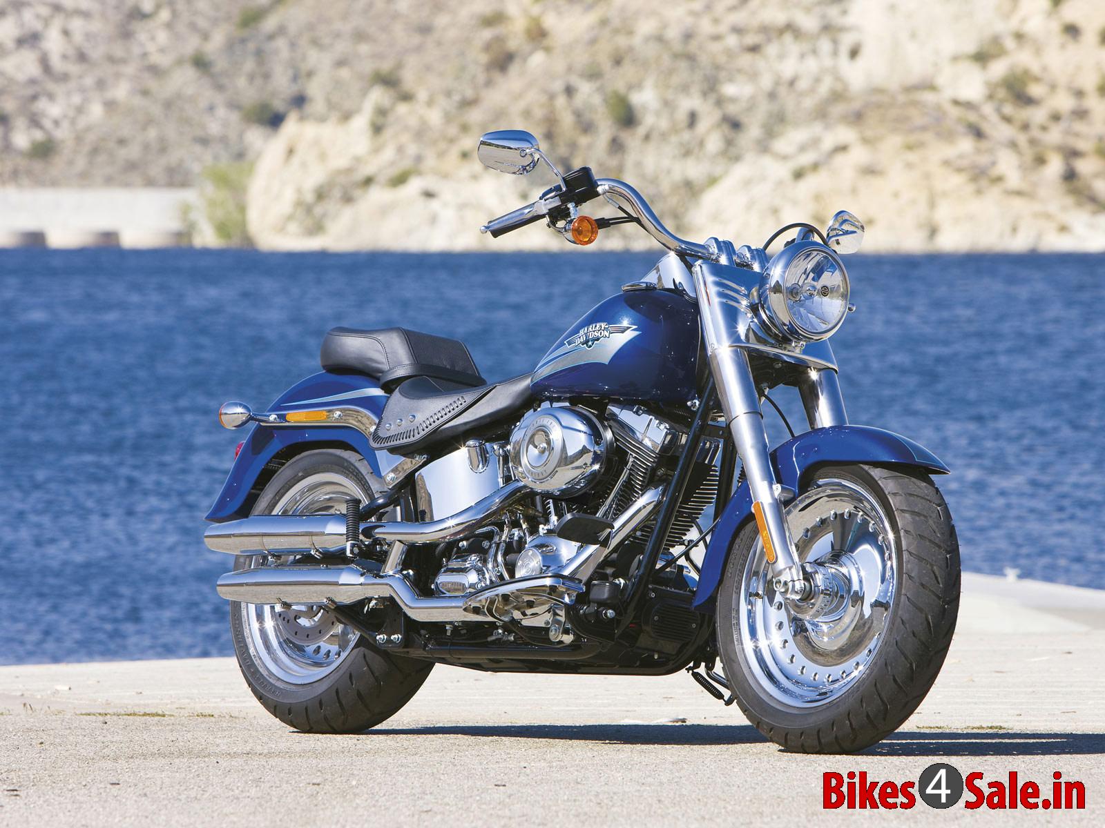 Harley Davidson FLSTF Fat Boy Price Specs Mileage Colours Photos