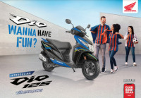 Honda Dio 125 Scooter Picture Gallery. Mat Axis Grey Metallic - Bikes4Sale