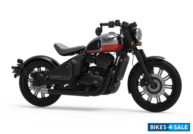 Jawa 42 Bobber Red Sheen price, specs, mileage, colours, photos and ...