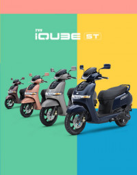 TVS iQube ST price, specs, mileage, colours, photos and reviews ...